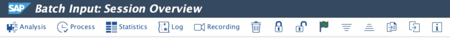 SM35 Batch Input Session Overview - www.sapworld.net
