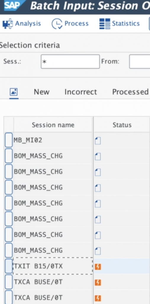 SM35 Batch Input Session Overview - www.sapworld.net