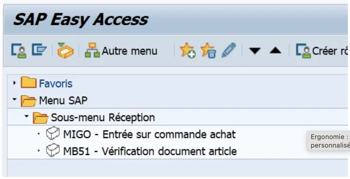 Créer un menu SAP personnalisé - www.sapworld.net